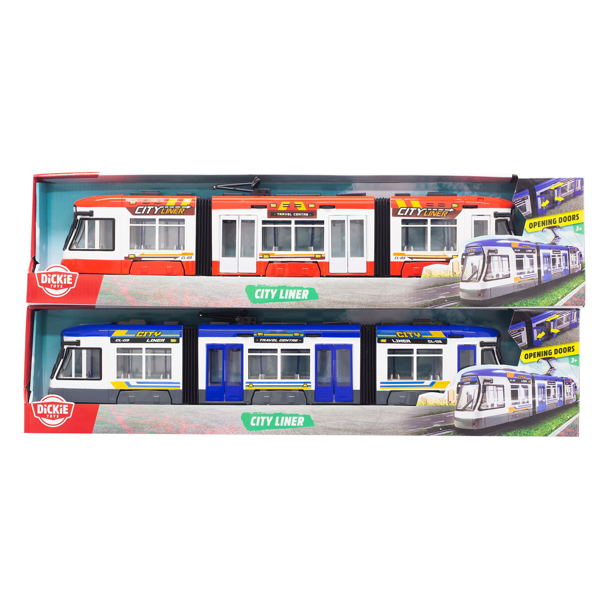 Dickie Toys - City Liner Tram - Asst Colours - Online Toys Australia