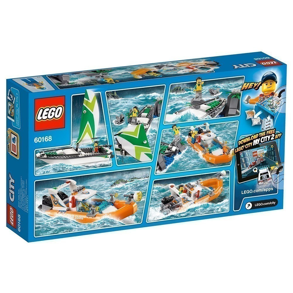 LEGO City 60168 - Sailboat Rescue - Online Toys Australia