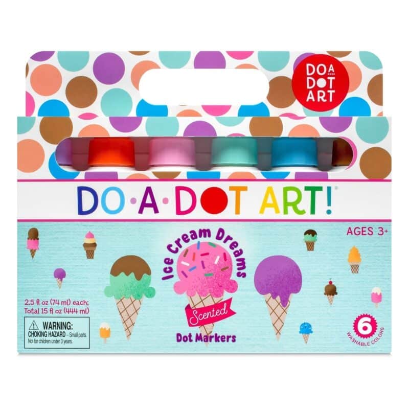 Do-A-Dot Art - Scented Ice Cream Dot Markers - 6 Pack - Online Toys ...