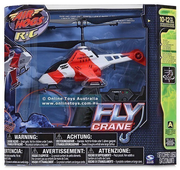 Air Hogs - RC Fly Crane - Red - Online Toys Australia