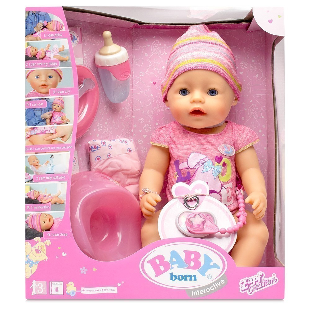 BABY Born Interactive - Girl Doll - Online Toys Australia
