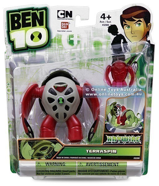 Ben 10 - Ultimate Alien Haywire - 10cm Terraspin Figure - Online Toys ...