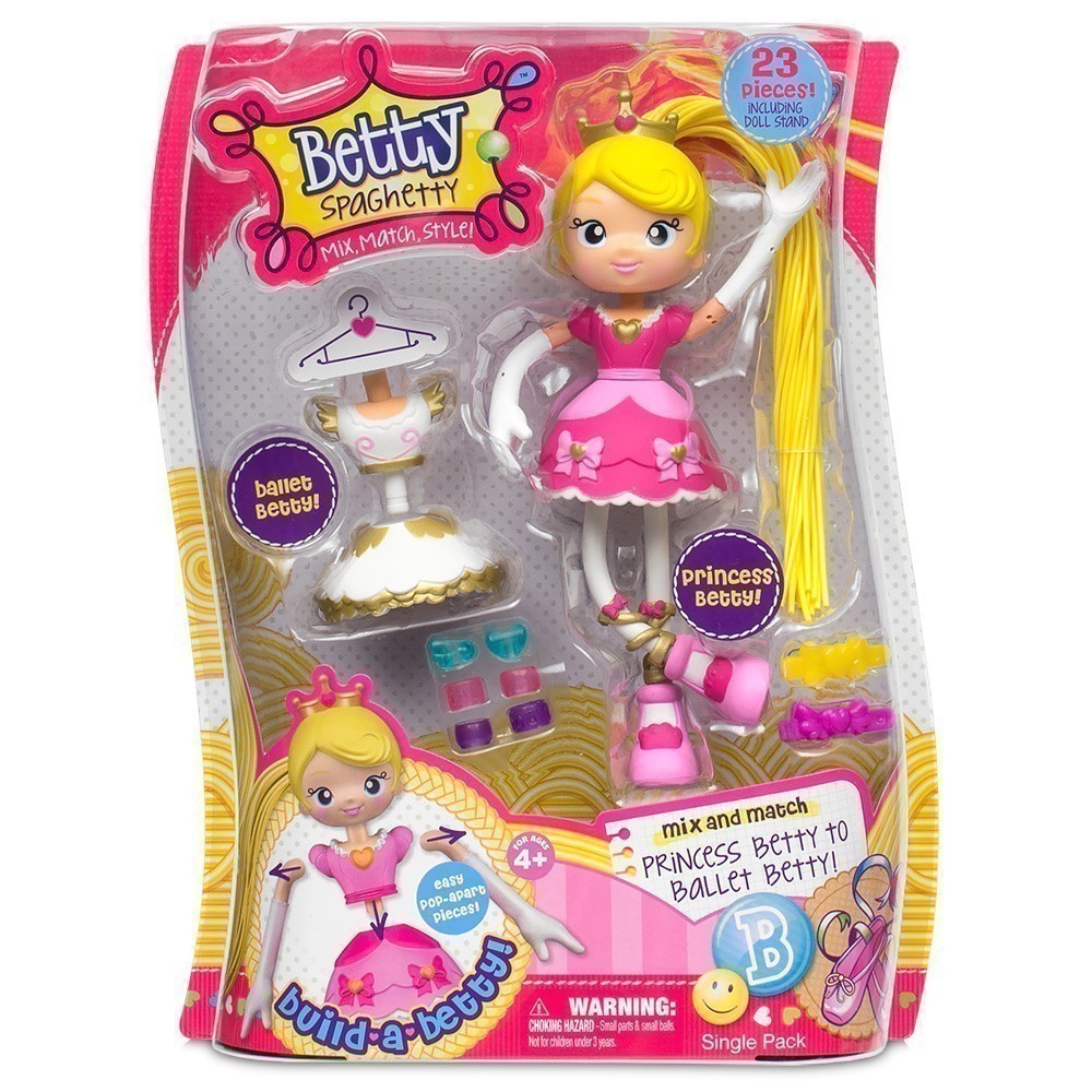 Betty Spaghetty - Mix & Match - Princess Betty To Ballet Betty - Online ...