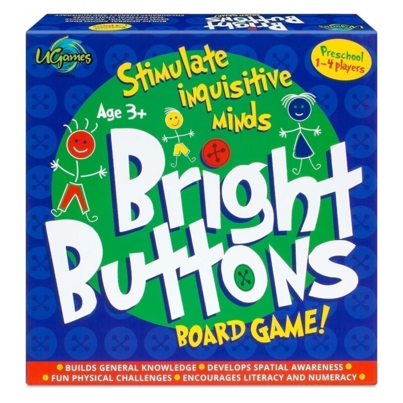 Bright Buttons - Board Game - Online Toys Australia