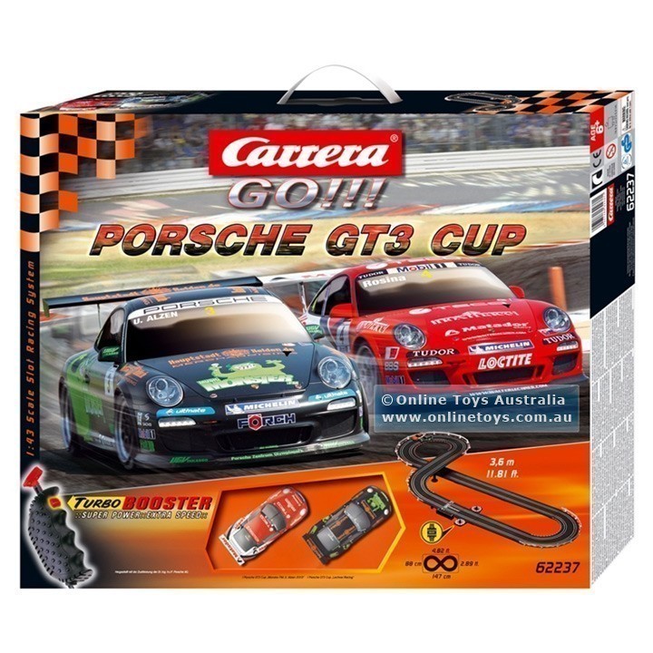 Carrera Go - Slot Car Set - Porsche GT3 Cup - Online Toys Australia