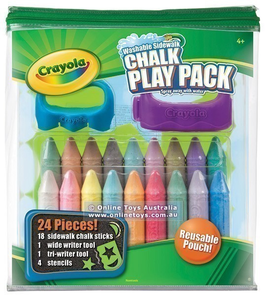Crayola Chalk Play Pack - Online Toys Australia