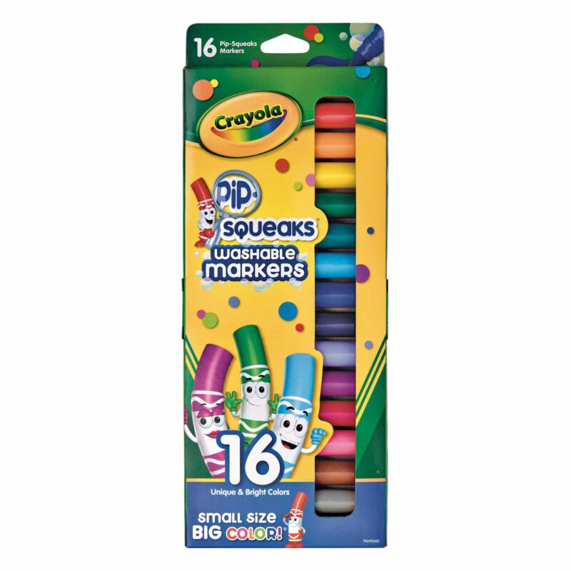 Crayola Pip-Squeaks - 16 Colour Markers - Online Toys Australia