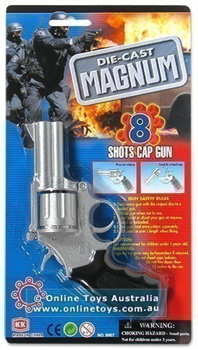 Die-Cast Magnum Cap Gun - Online Toys Australia