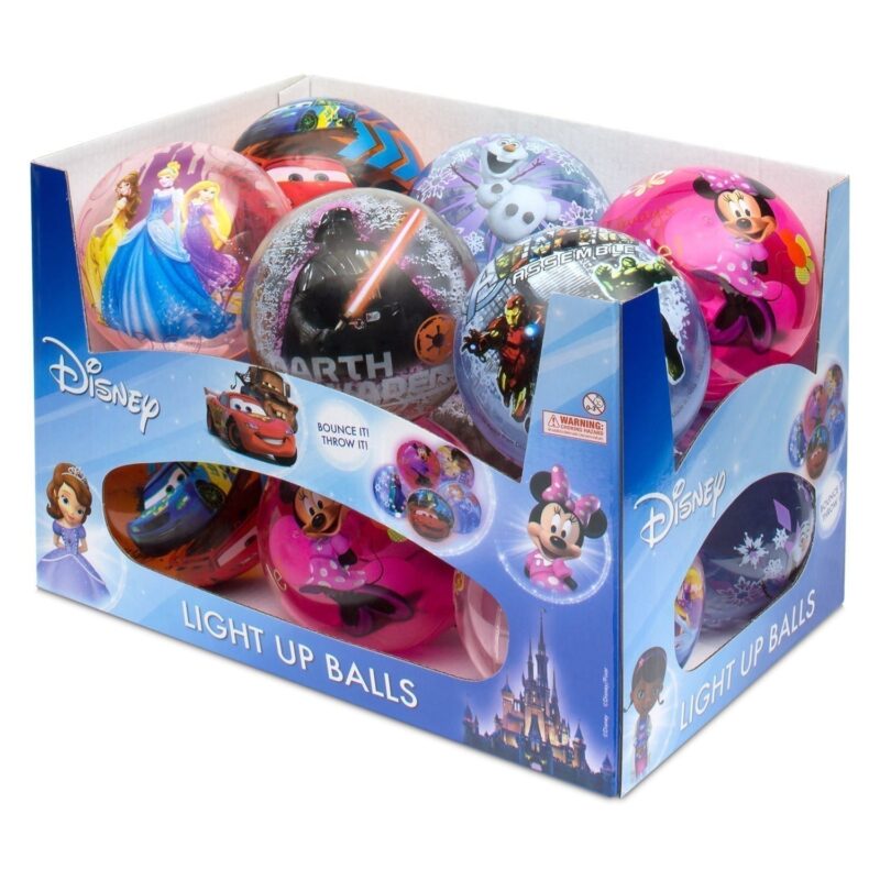 Disney - Light-Up Balls - 100mm Assortment - Online Toys Australia