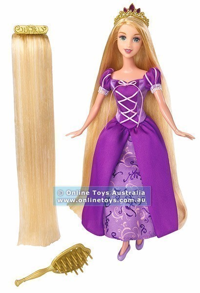 Disney Tangled Rapunzel Doll With Hair Extension Online Toys Australia