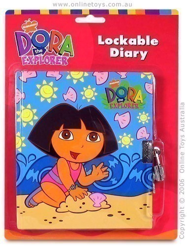 Dora The Explorer - Lockable Diary - Online Toys Australia