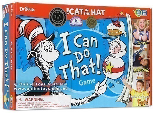 Dr Seuss - The Cat in the Hat - I Can Do That Game - Online Toys Australia