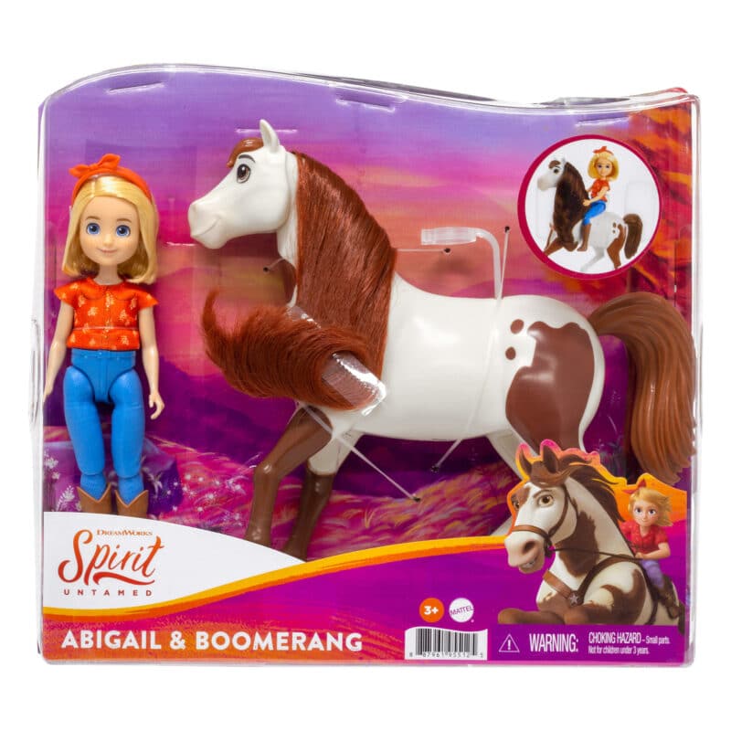 Dreamworks - Spirit Untamed - Abigail & Boomerang - Online Toys Australia