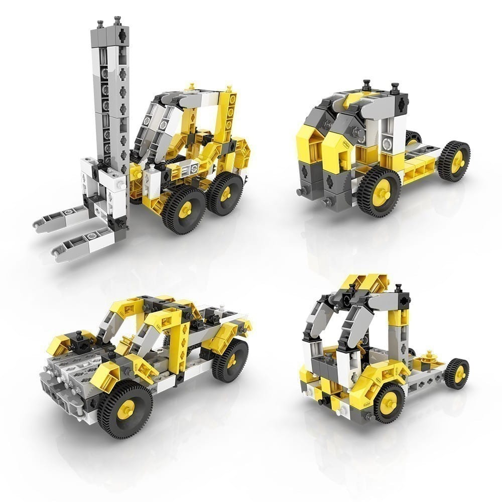 Engino - Inventor - 12 in 1 Industrial Models - Online Toys Australia