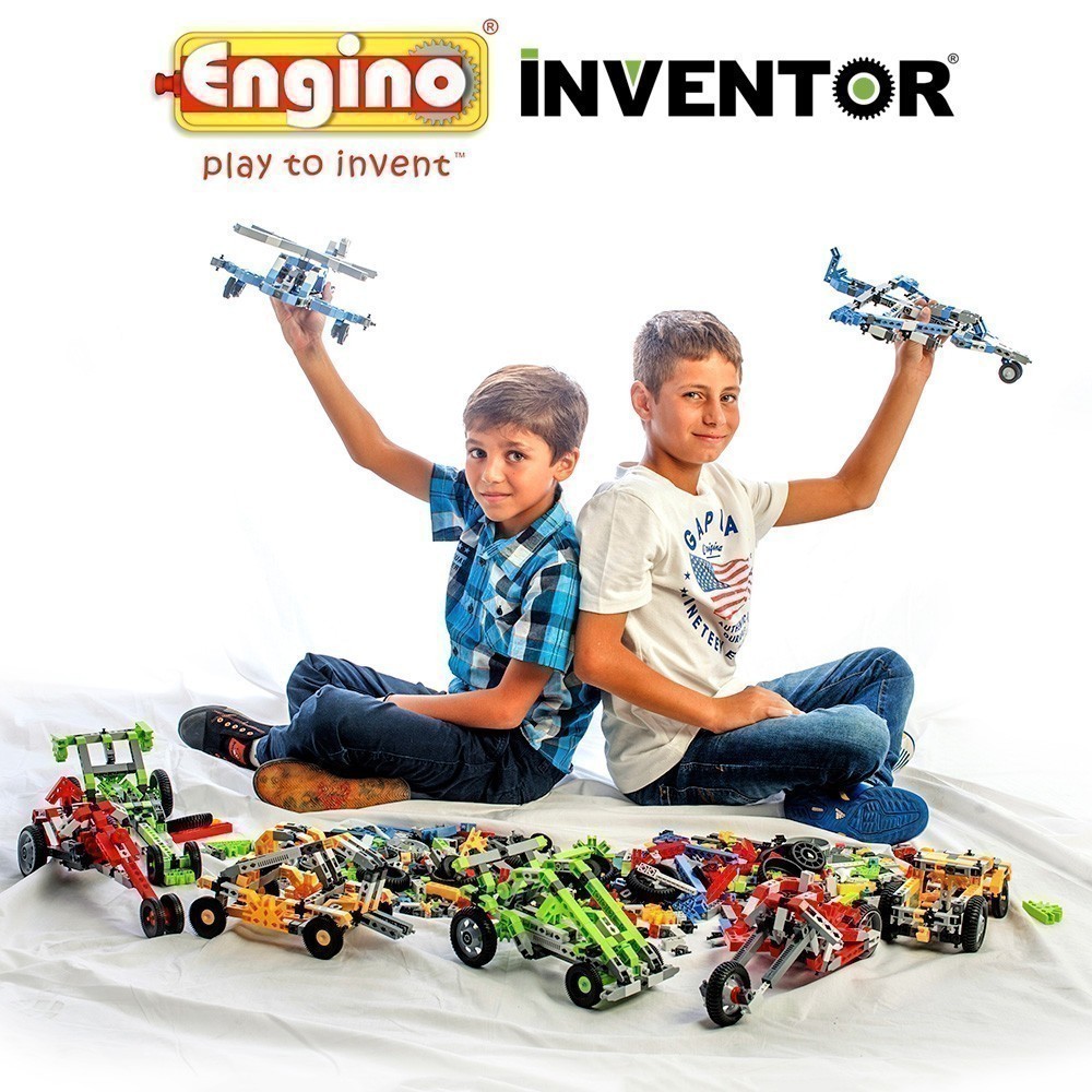 Engino - Inventor - 8 in 1 Industrial Models - Online Toys Australia