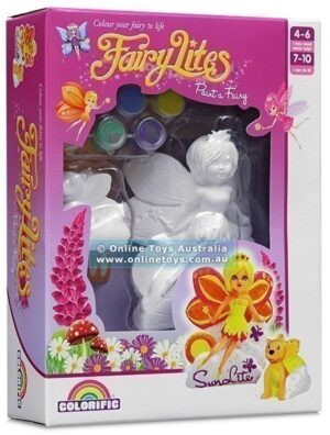 FairyLites - Paint a Fairy - SunLite - Online Toys Australia