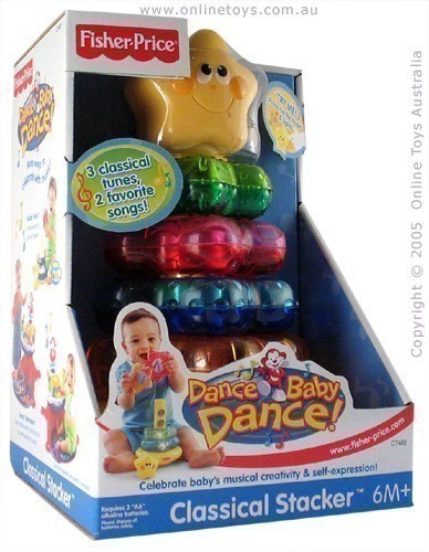 Fisher Price - Dance Baby Dance - Classical Stacker - Online Toys Australia