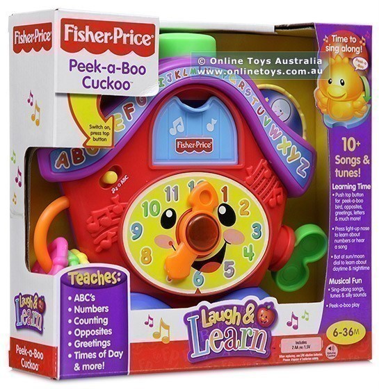 Fisher Price - Laugh and Learn - Peek-a-Boo Cuckoo Clock - Online Toys ...