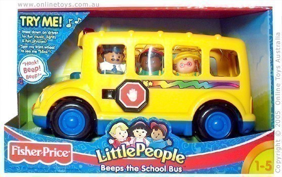Fisher Price - Little People - Beeps The School Bus - Online Toys Australia