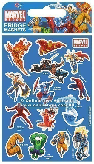 Fridge Magnets - Marvel Heroes - Online Toys Australia