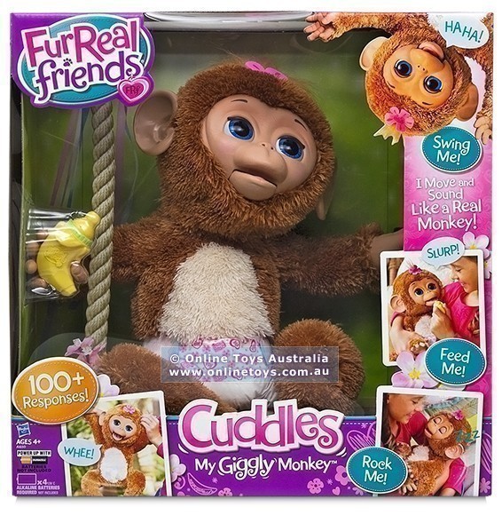 FurReal Friends - Cuddles - My Giggly Monkey - Online Toys Australia