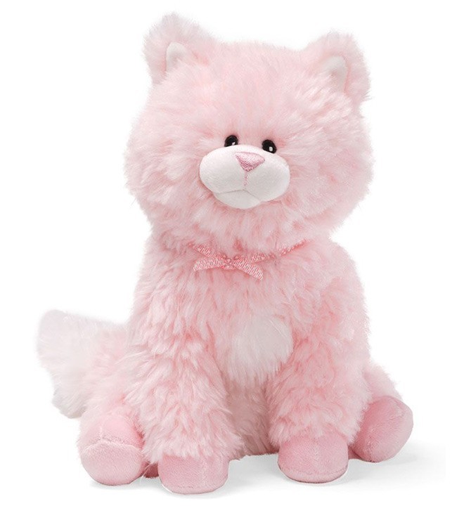 Gund - Penna Cat (Pink) - 23cm Plush - Online Toys Australia