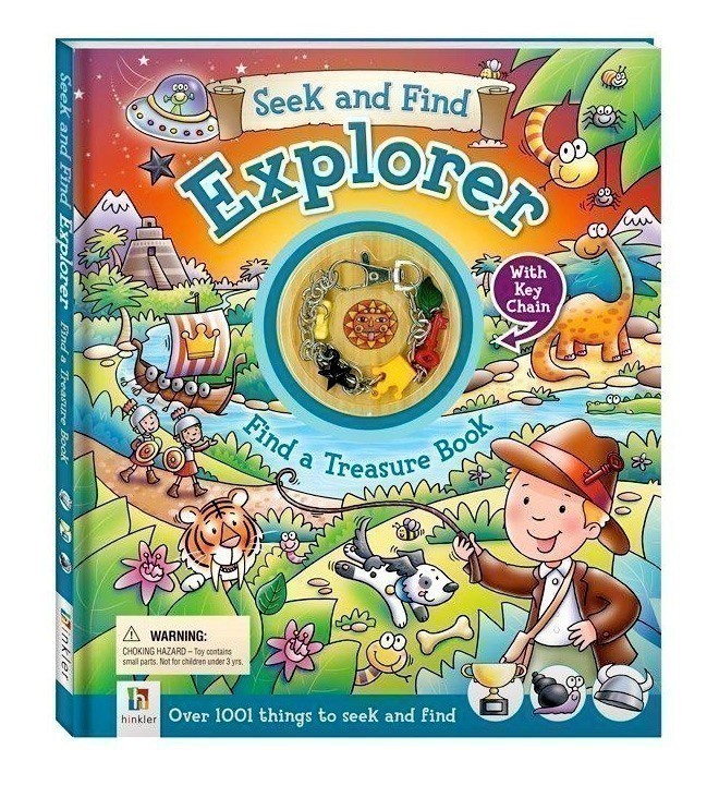 Hinkler Books - Seek and Find Explorer - Online Toys Australia