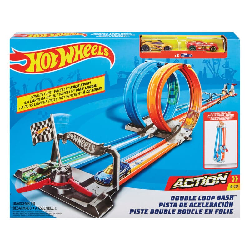 Hot Wheels - Double Loop Dash - Online Toys Australia