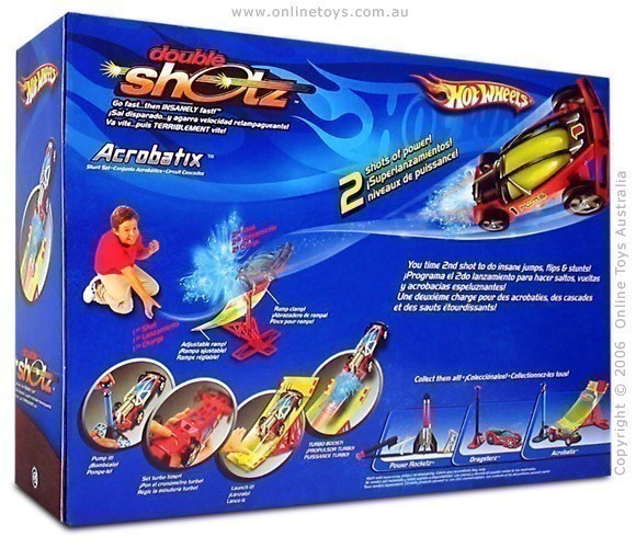 Hot Wheels Double Shotz - Acrobatix - Online Toys Australia