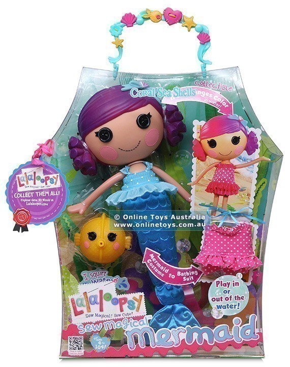 Lalaloopsy - Sew Magical Mermaid Doll - Coral Sea Shells - Online Toys ...