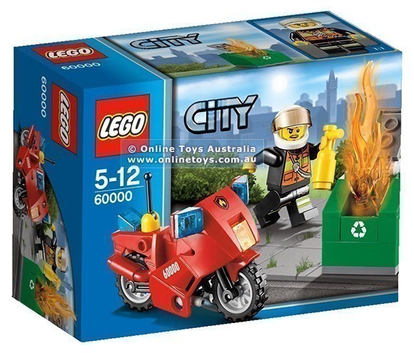 LEGO City - 60000 Fire Motorcycle - Online Toys Australia
