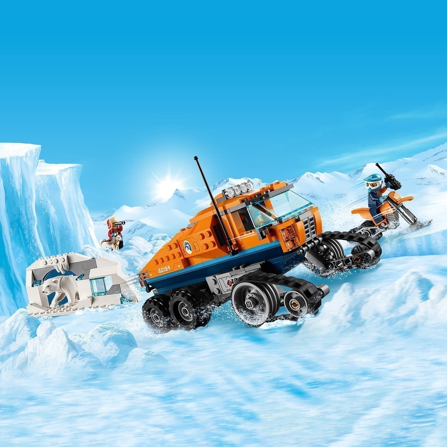 LEGO City 60194 - Arctic Scout Truck - Online Toys Australia