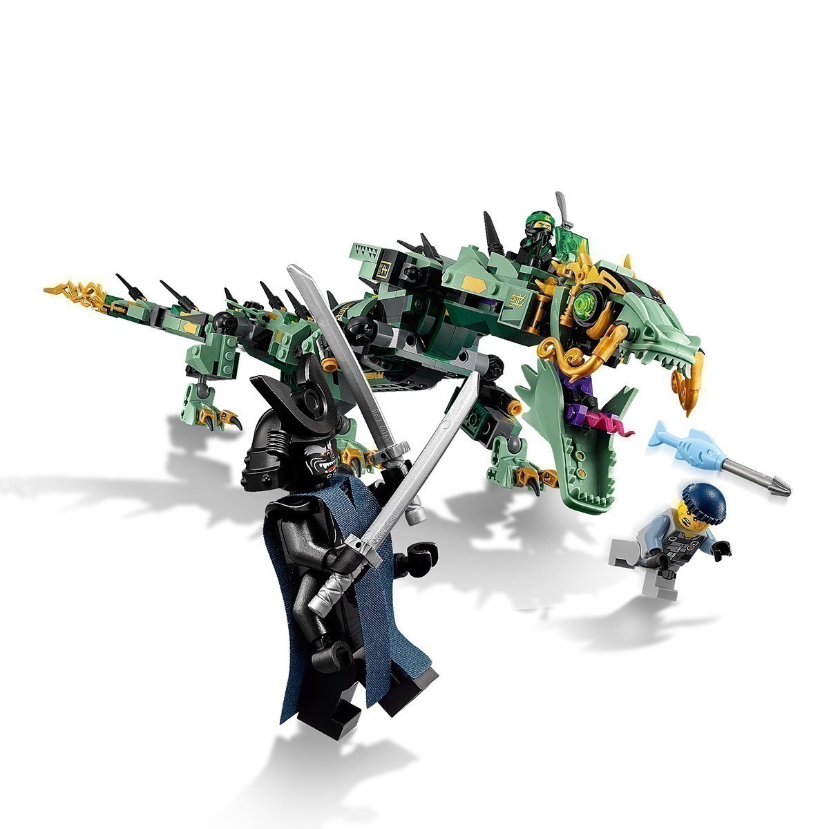 LEGO - The Ninjago Movie 70612 - Green Ninja Mech Dragon - Online Toys ...