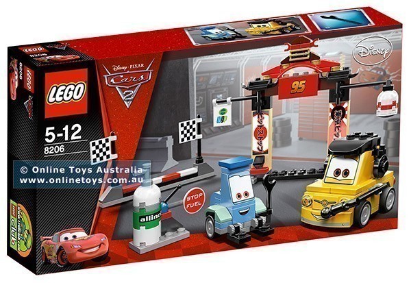 LEGO - Cars 2 - 8206 Tokyo Pit Stop - Online Toys Australia