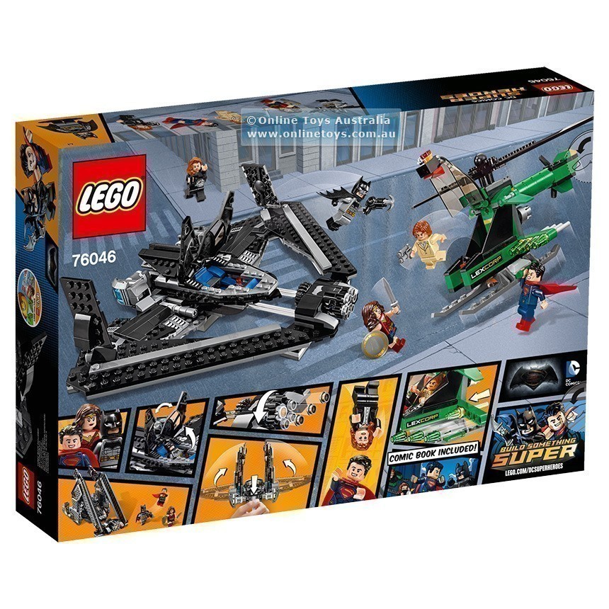LEGO - Super Heroes - 76046 Heroes Of Justice: Sky High Battle - Online ...