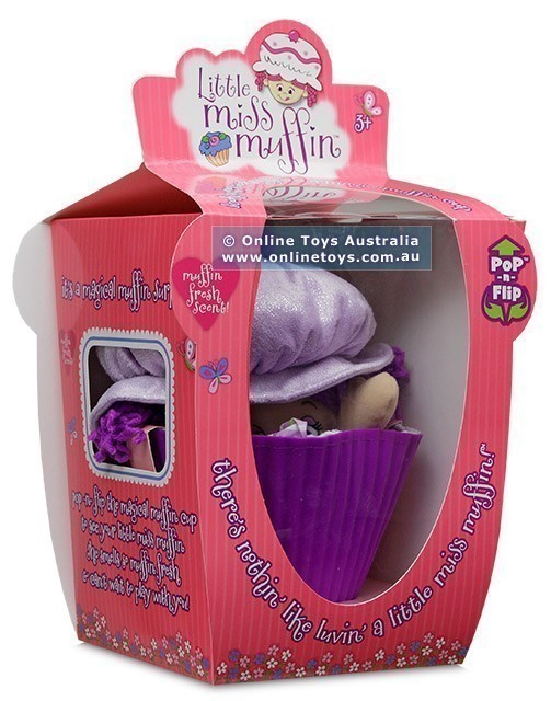 Little Miss Muffin - Jumbo - Plum - Online Toys Australia