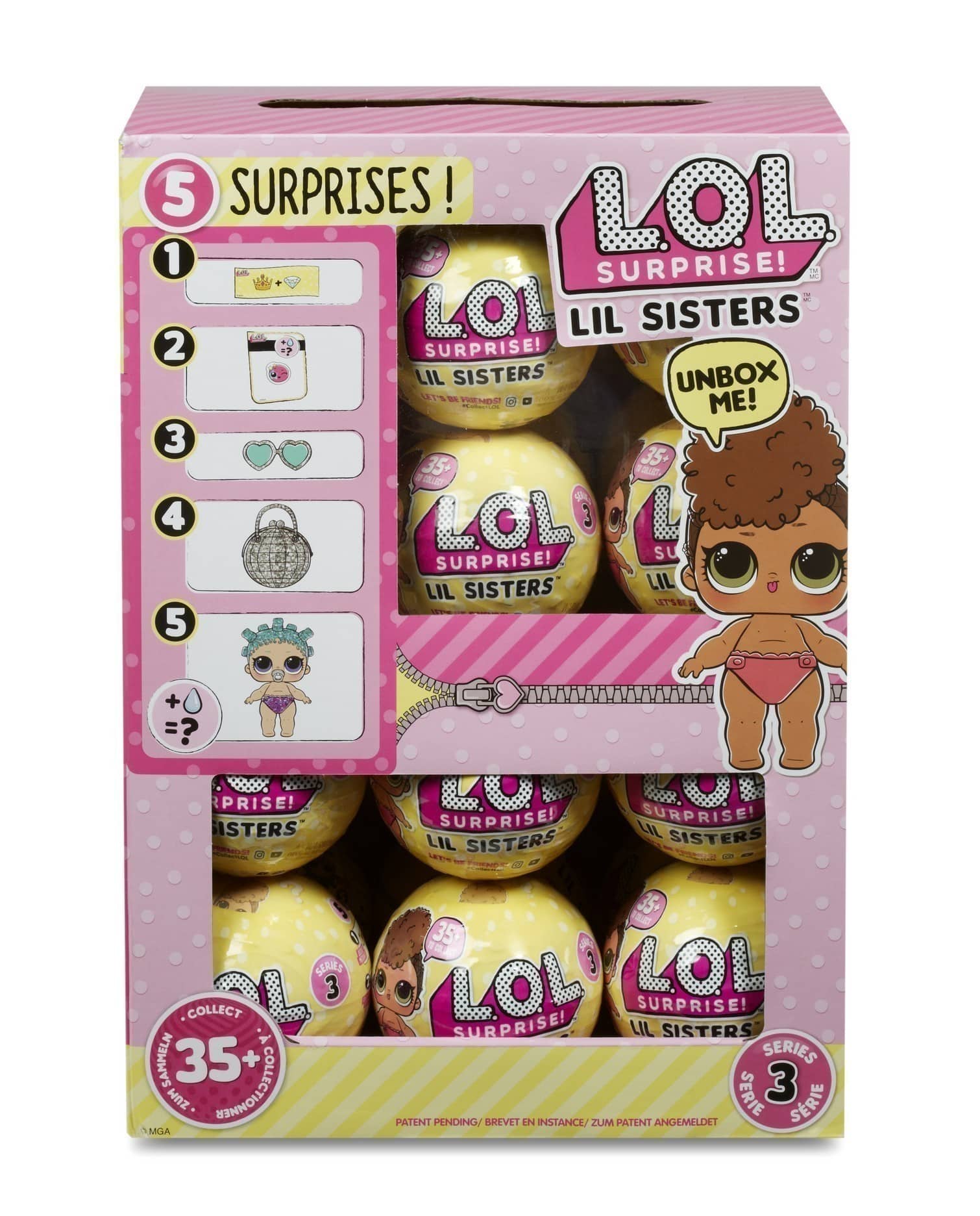 LOL Surprise Lil Sisters Doll Asst - Series 3 - Online Toys Australia