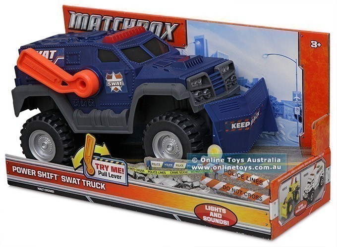 Matchbox - Power Shift - Swat Truck - Online Toys Australia