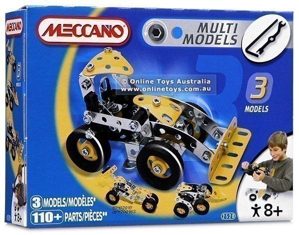 Meccano 2520 - Multi Models 3 - Online Toys Australia
