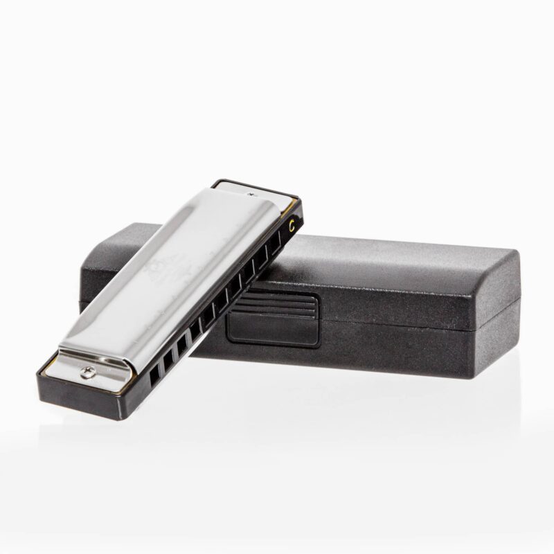 Metal 10-Hole Harmonica - Online Toys Australia