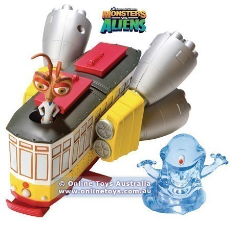 Monsters Vs. Aliens - Dr. Cockroach's Super Trolley - Online Toys Australia