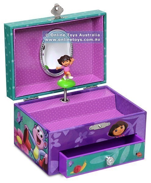 Musical Jewellery Box - Dora The Explorer - Online Toys Australia