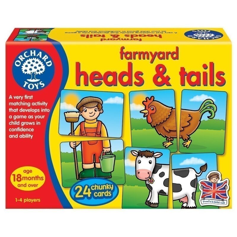 Orchard Toys - Farmyard Heads & Tails - Online Toys Australia