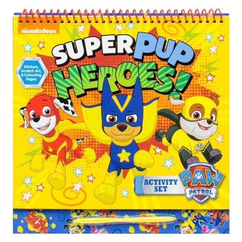 Paw Patrol - Super Pup Heroes - Activity Set - Online Toys Australia