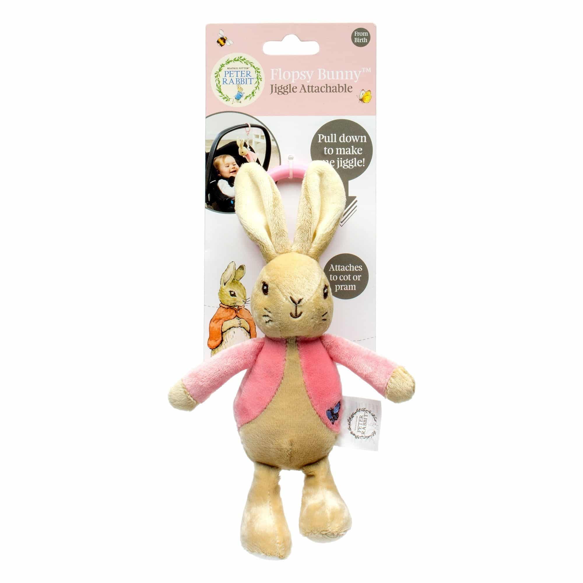 Peter Rabbit - Flopsy Bunny Jiggle Attachable - Online Toys Australia