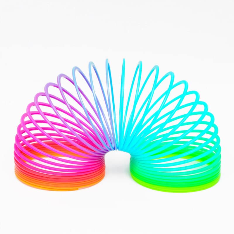 Plastic Rainbow Slinky - Online Toys Australia