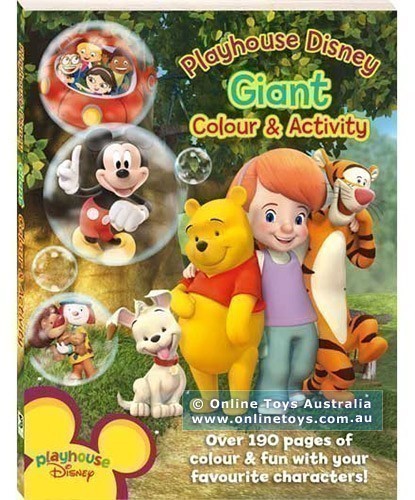 Playhouse Disney Giant Colour and Activity Book - Online Toys Australia