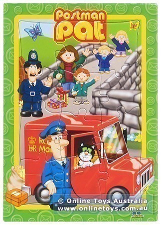 Postman Pat - 12 Piece Frame Tray Puzzle - Mail Van - Online Toys Australia