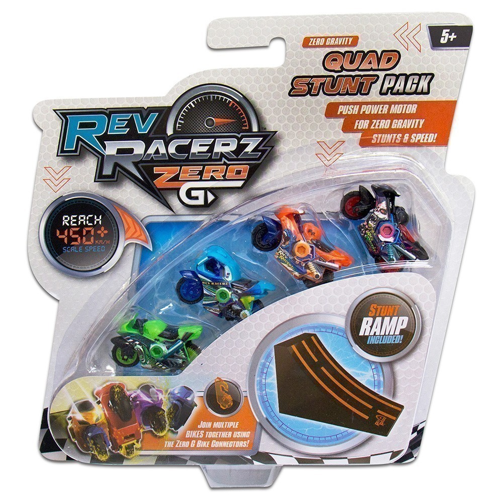 Rev Racerz - Zero G Quad Stunt Pack Asst - Online Toys Australia