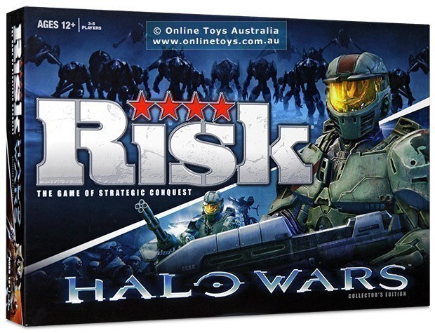 Risk - Halo Wars - Collectors Edition Board Game - Online Toys Australia